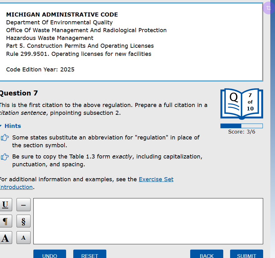 MICHIGAN ADMINISTRATIVE CODE Department Of | StudyX