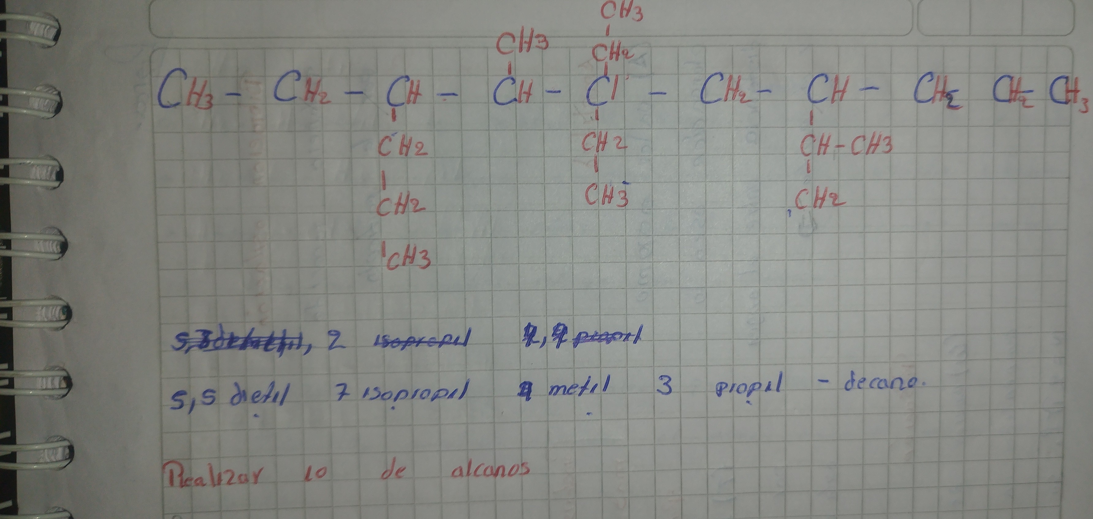 CH3 CH3 CH | CH3-CH2-CH-CH- Cl - | StudyX