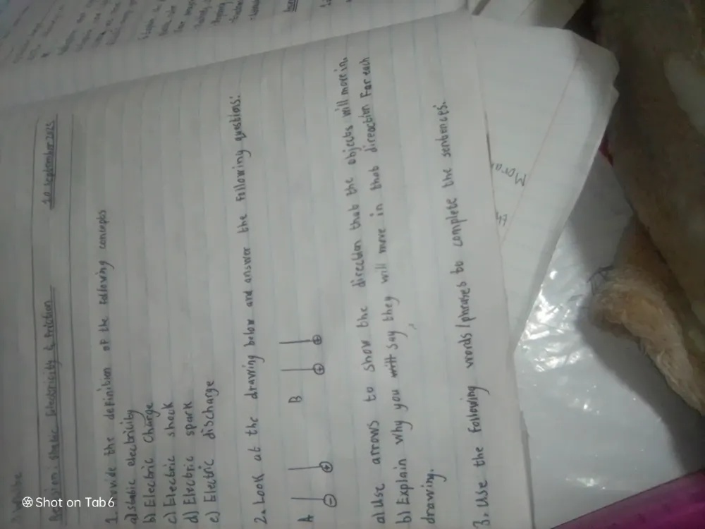 1. vide the definition of the following | StudyX