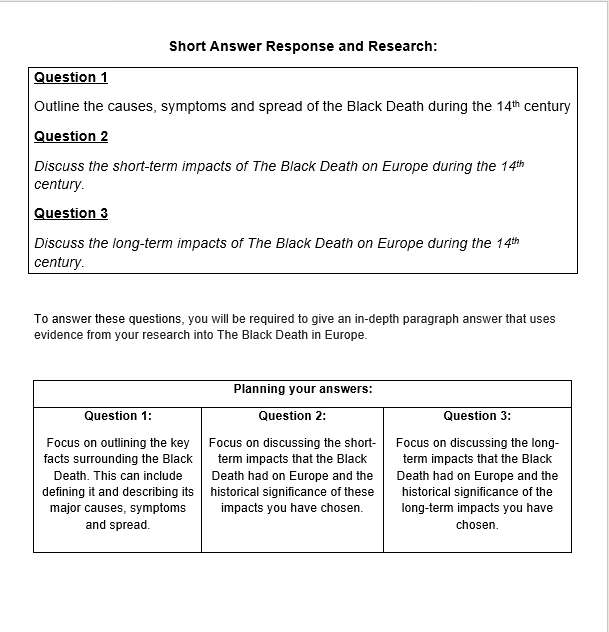 Question 1 Outline the causes, symptoms and | StudyX