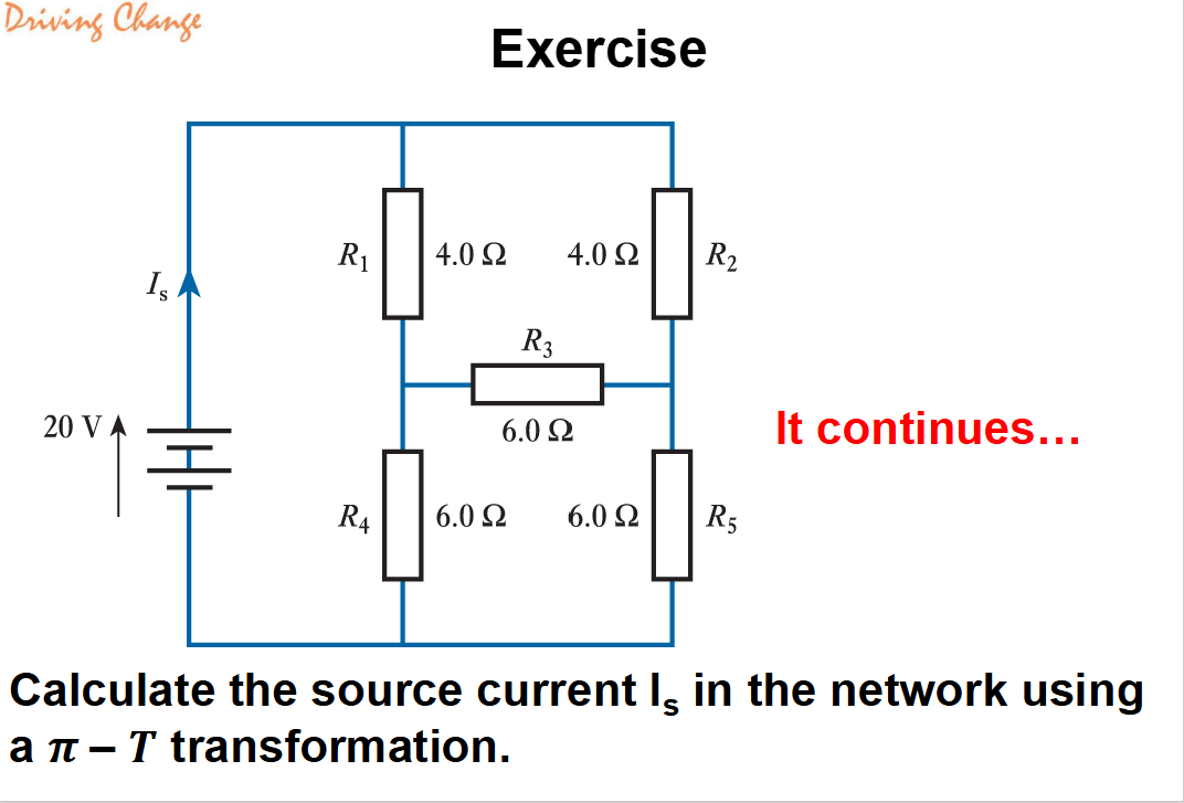 Calculate the source current I s in the | StudyX