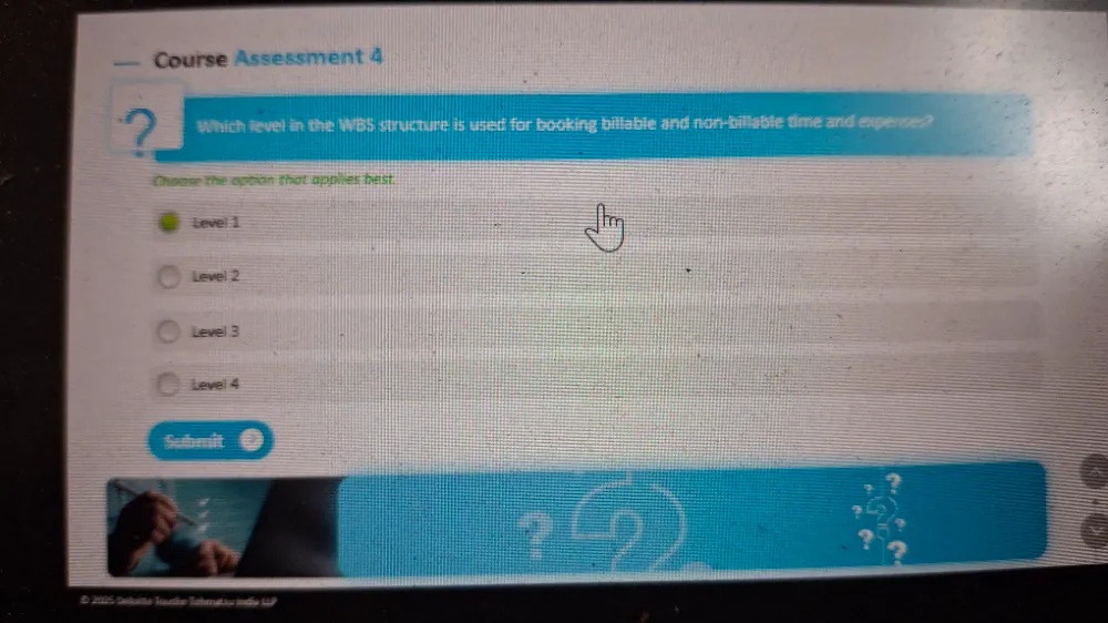 Which level in the WBS structure is used for | StudyX