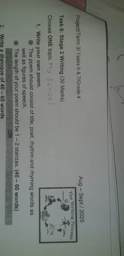 Task 6: Stage 2 Writing (30 Marks) Choose | StudyX