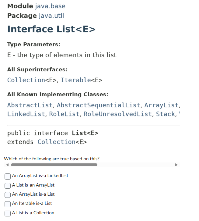 Module java.base Package java.util | StudyX