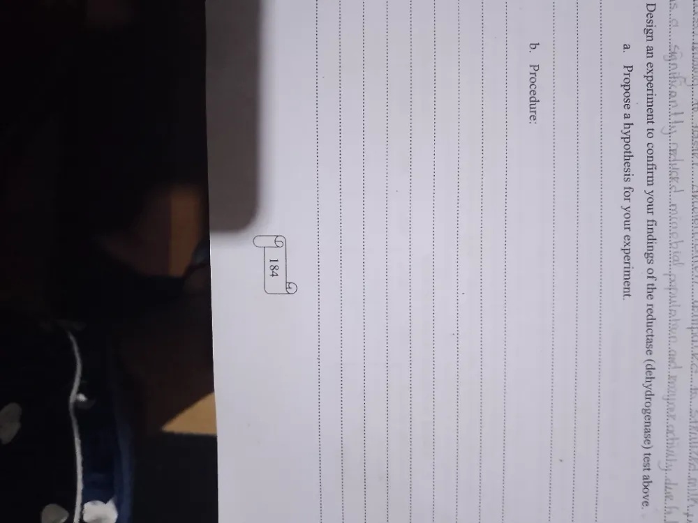 Design an experiment to confirm your | StudyX