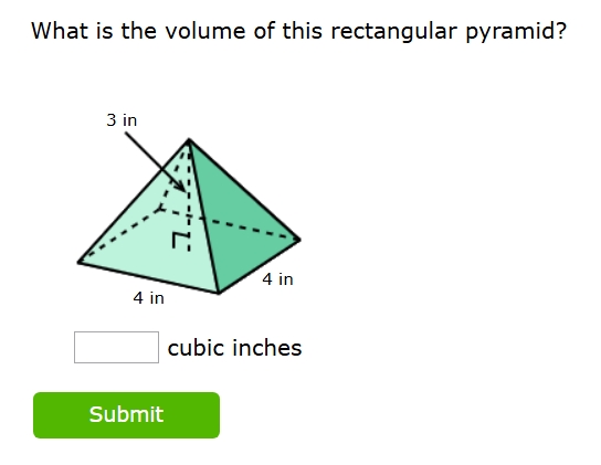 What is the volume of this rectangular | StudyX