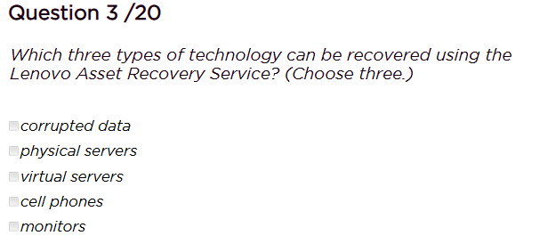 Which three types of technology can be | StudyX