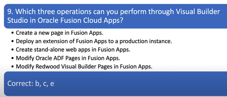 9. Which three operations can you perform | StudyX