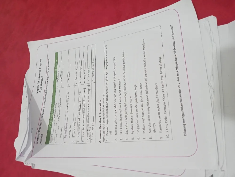 Grammar Practice 1: Complete these | StudyX