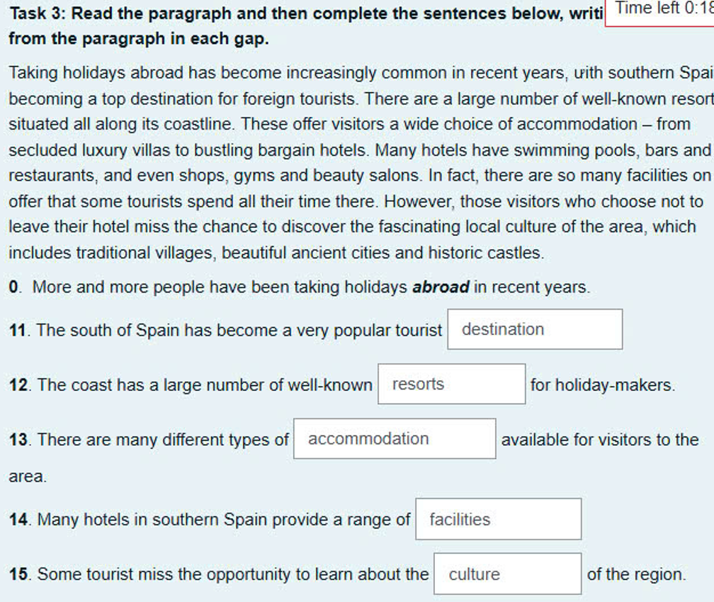 Task 3: Read the paragraph and then complete | StudyX