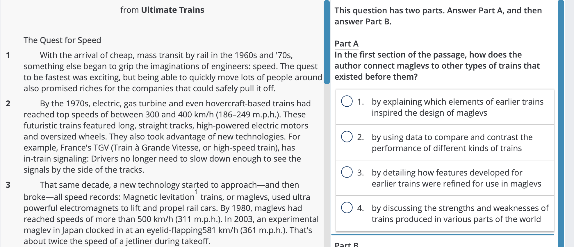This question has two parts. Answer Part A, | StudyX