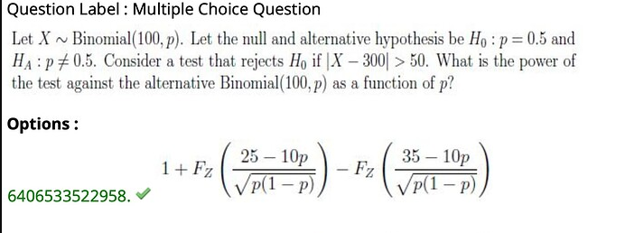 Let $X Binomial(100, p)$. Let the null and | StudyX