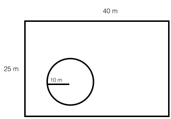 The image shows a rectangle with dimensions | StudyX