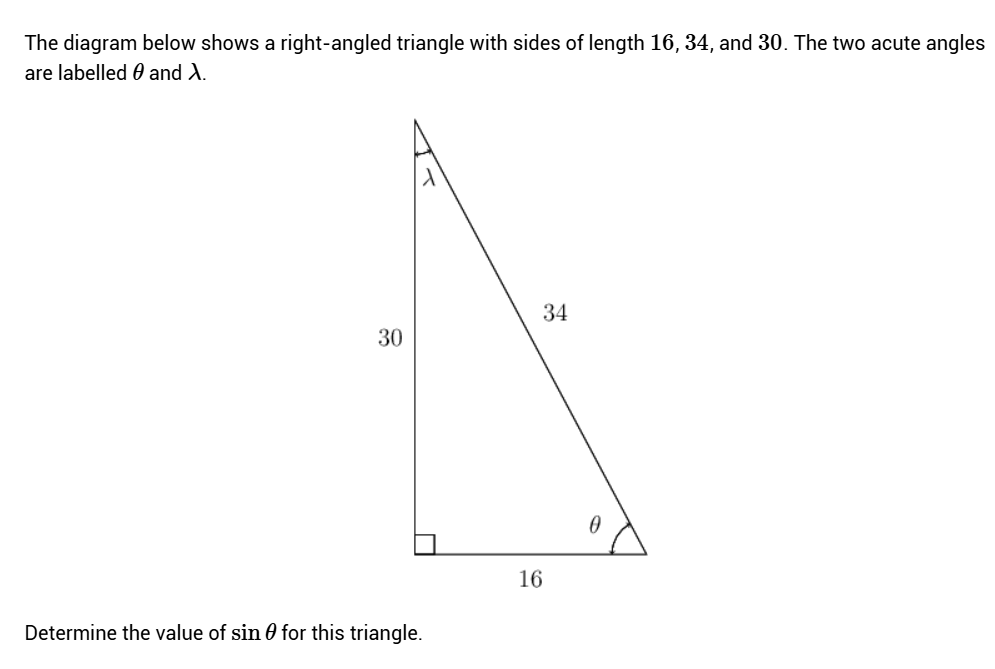 The diagram below shows a right-angled | StudyX