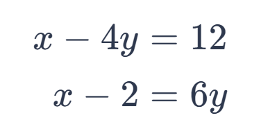 Solve the following system of equations: $x | StudyX