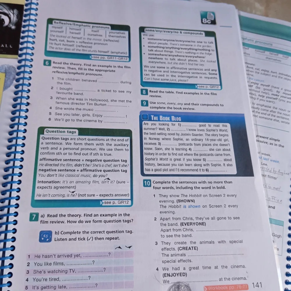 6 Read the theory. Find an example in the | StudyX