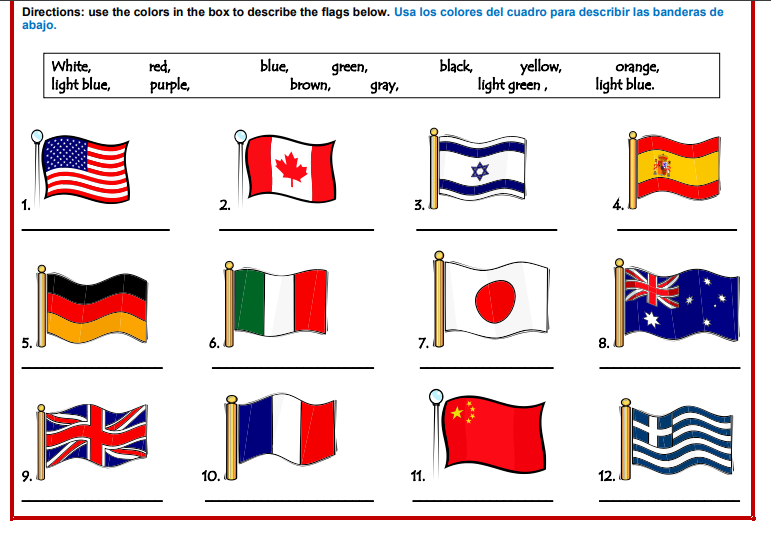 Directions: use the colors in the box to | StudyX