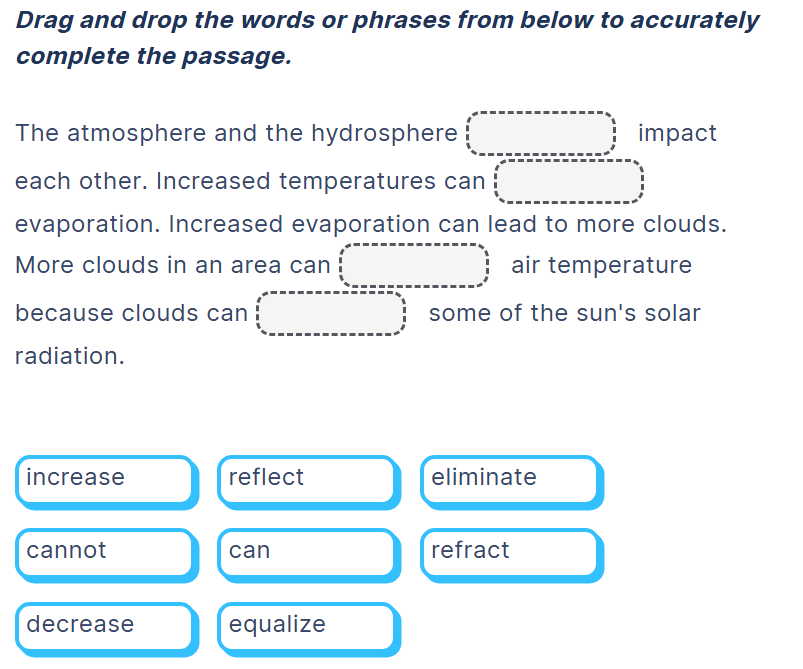 Drag and drop the words or phrases from | StudyX