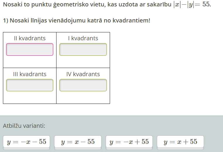 Nosaki to punktu ģeometrisko vietu, kas | StudyX
