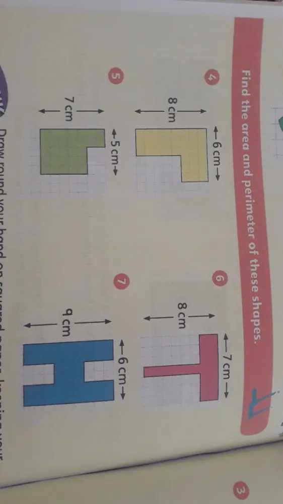 Find the area and perimeter of these shapes. | StudyX