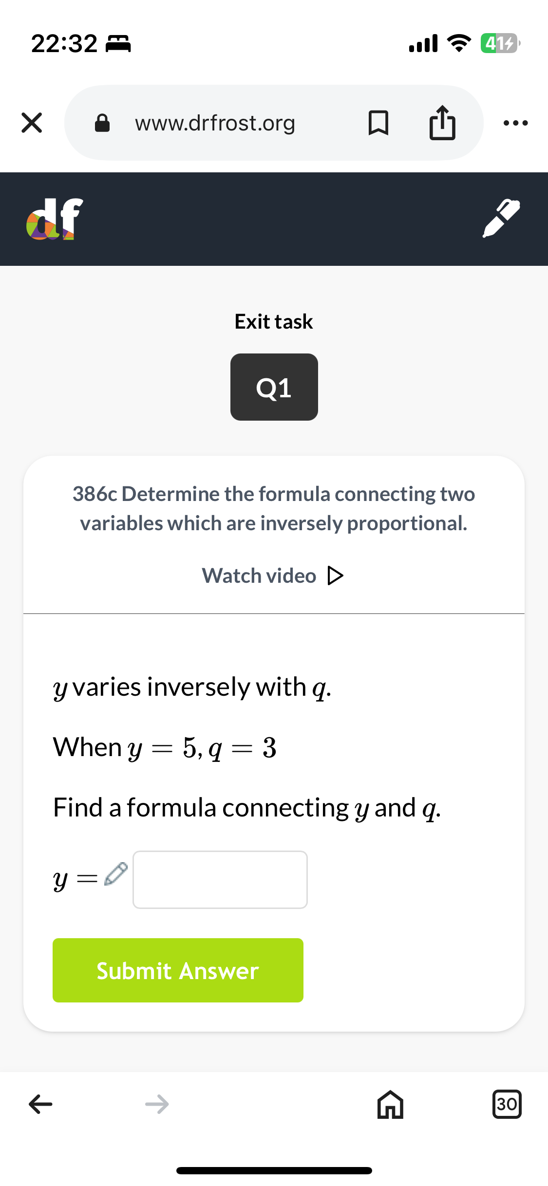 Determine the formula connecting two | StudyX