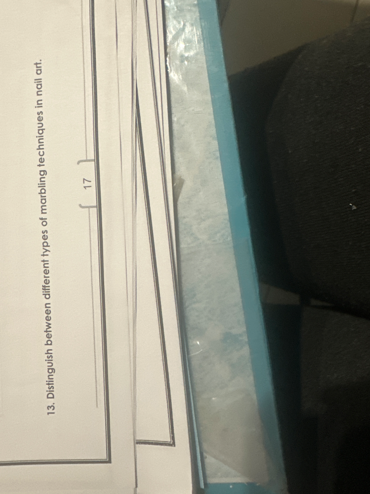 13. Distinguish between different types of | StudyX