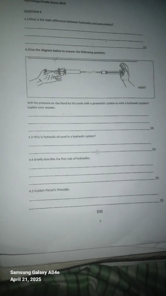 4.1 What is the main difference between | StudyX