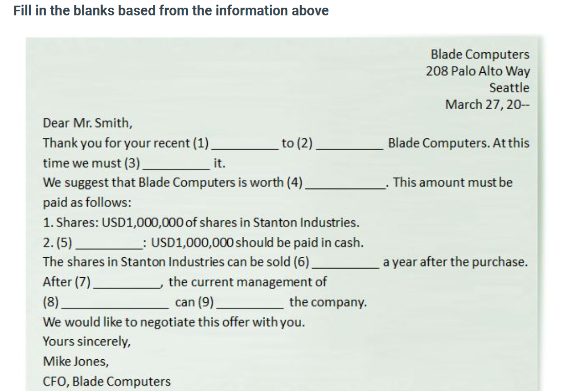Fill in the blanks based from the | StudyX