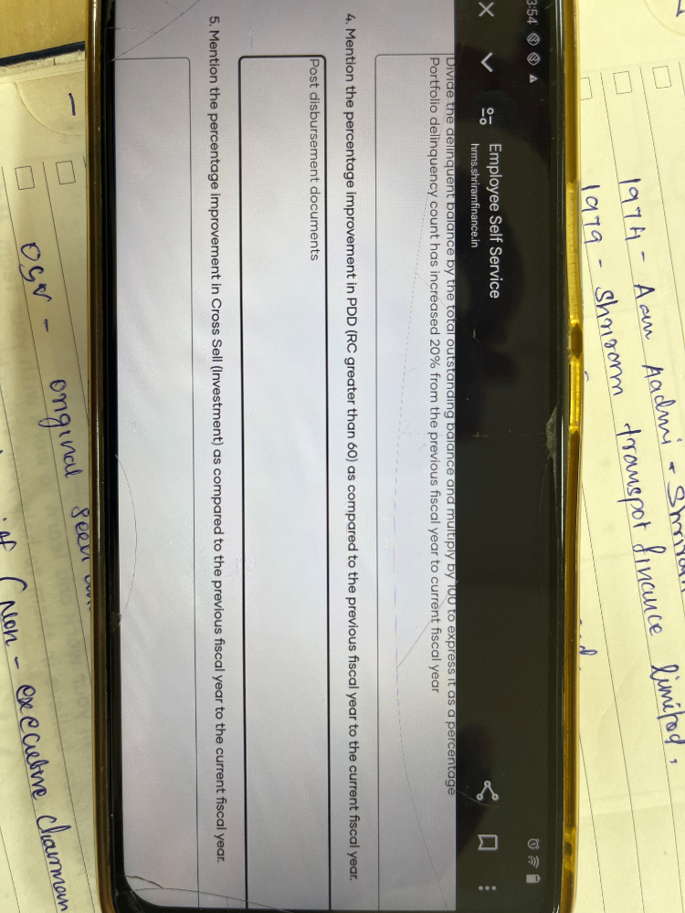 4. Mention the percentage improvement in PDD | StudyX