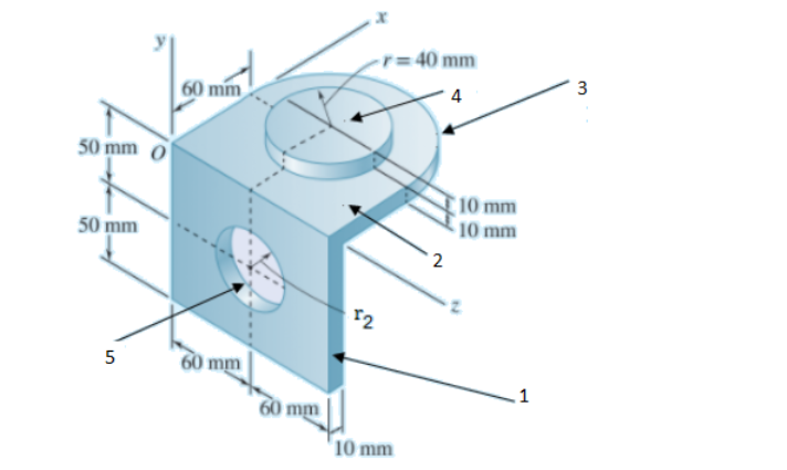 The image shows a 3D diagram with dimensions | StudyX