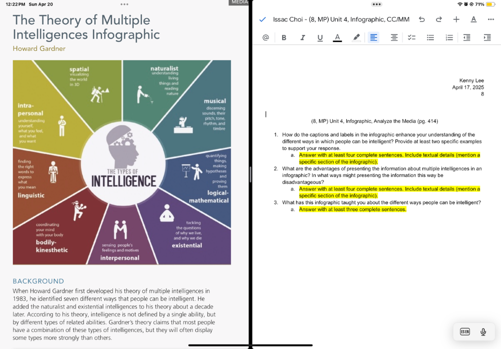 (8, MP) Unit 4, Infographic, Analyze the | StudyX