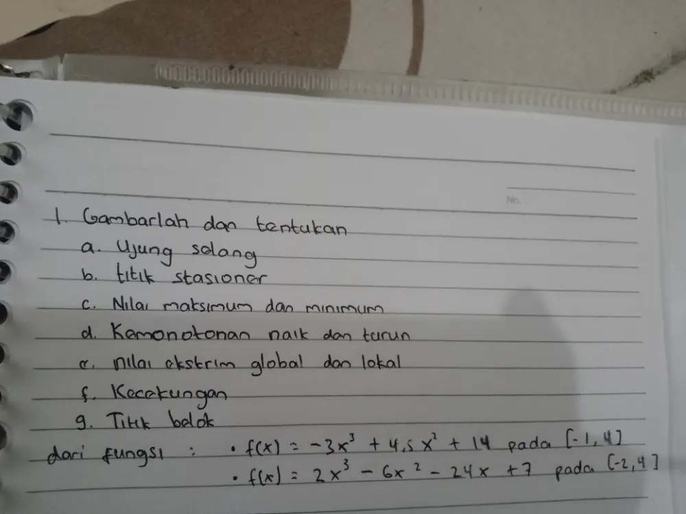 1. Gambarlah dan tentukan a. Ujung selang | StudyX