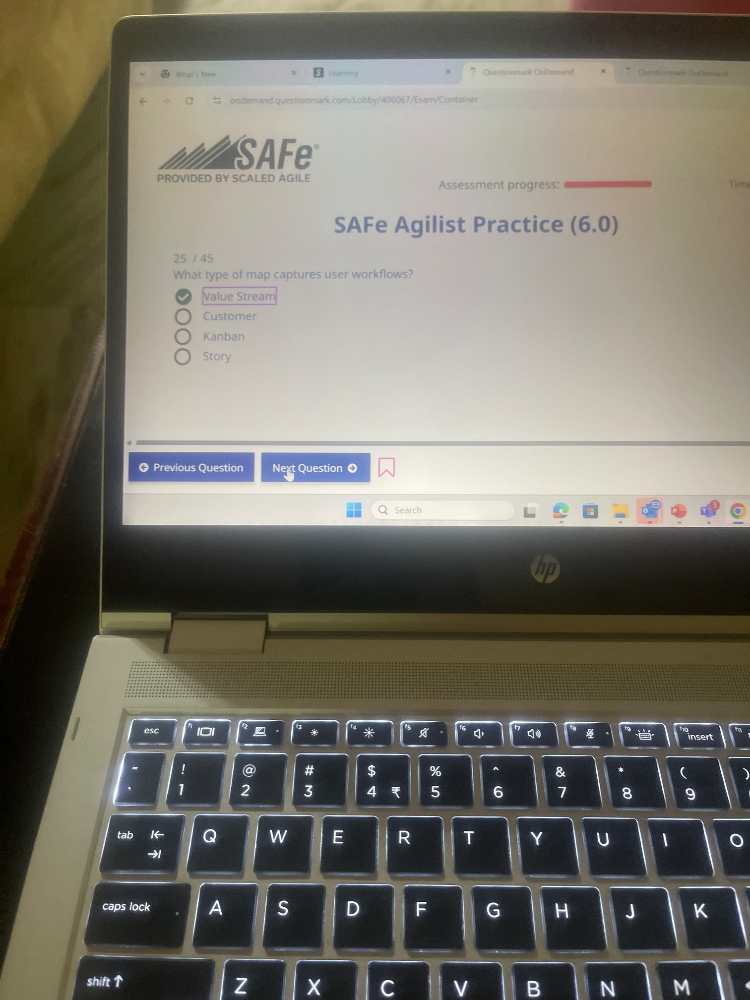 What type of map captures user workflows? | StudyX