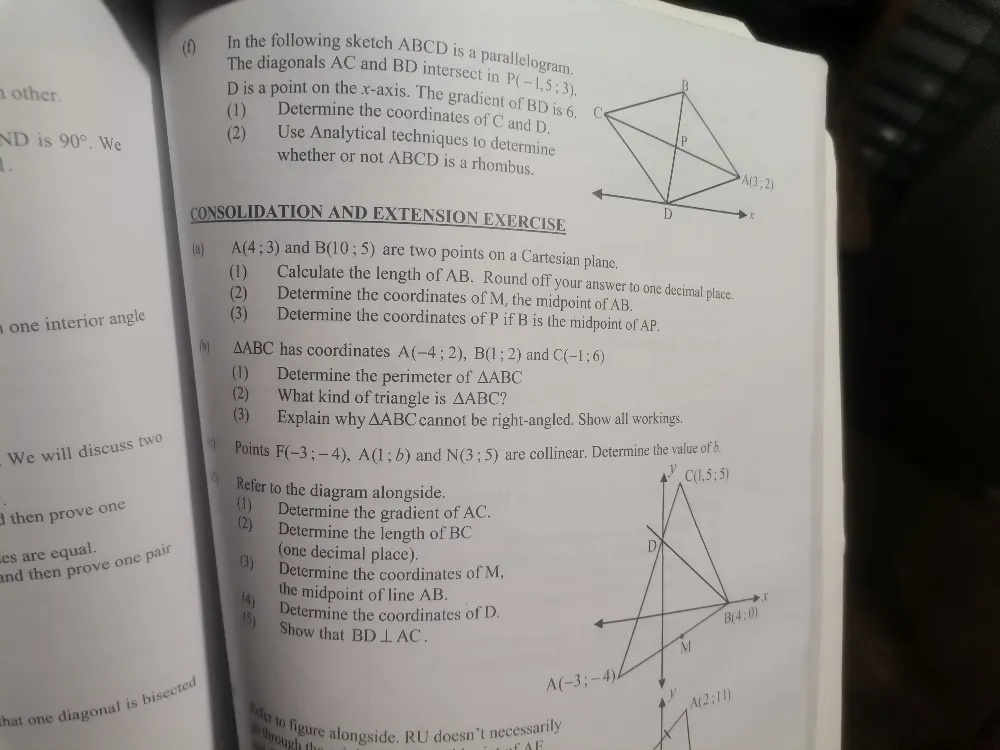 (f) In the following sketch ABCD is a | StudyX