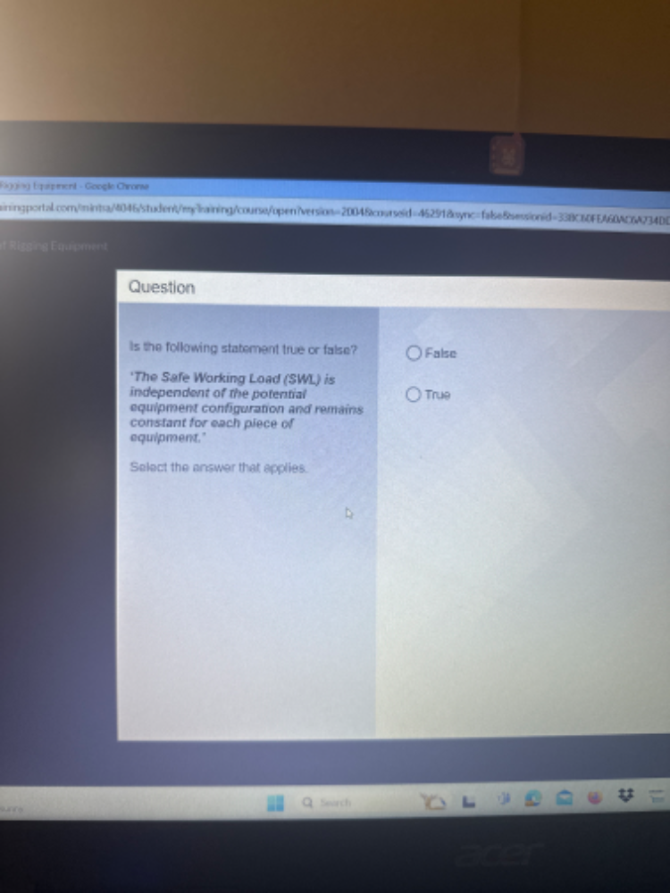 Is the following statement true or false? | StudyX