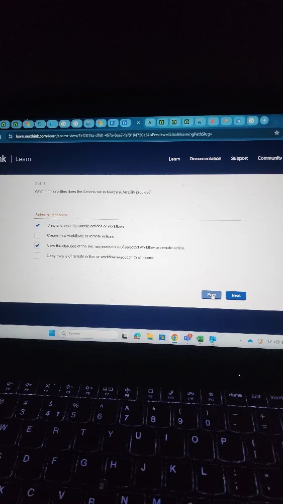 3 of 10 What functionalities does the | StudyX