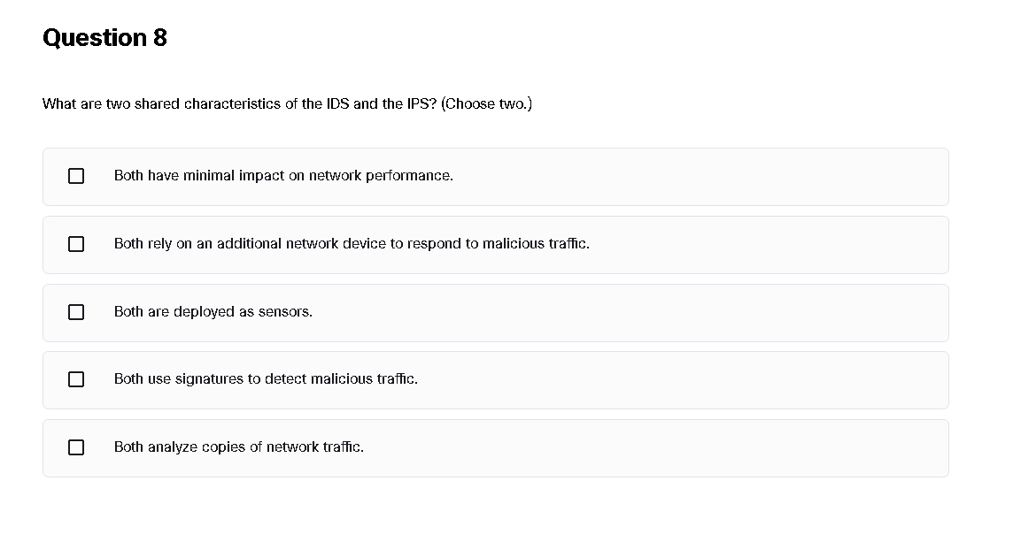 What are two shared characteristics of the | StudyX