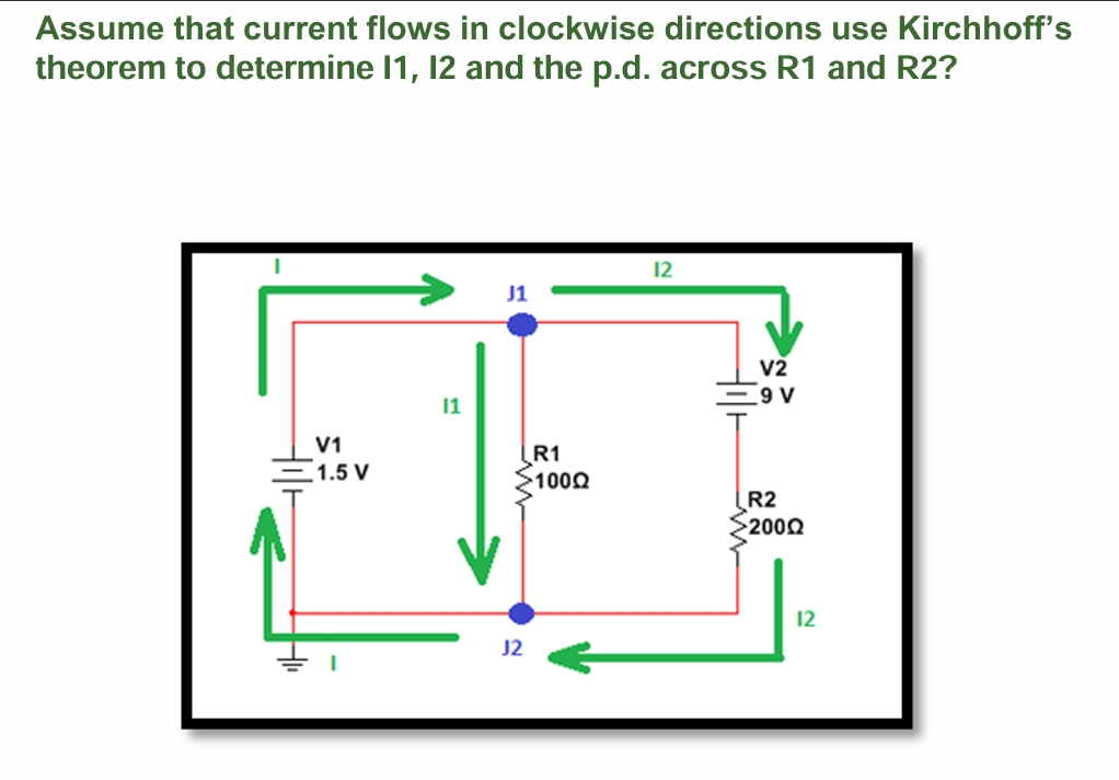 Assume that current flows in clockwise | StudyX