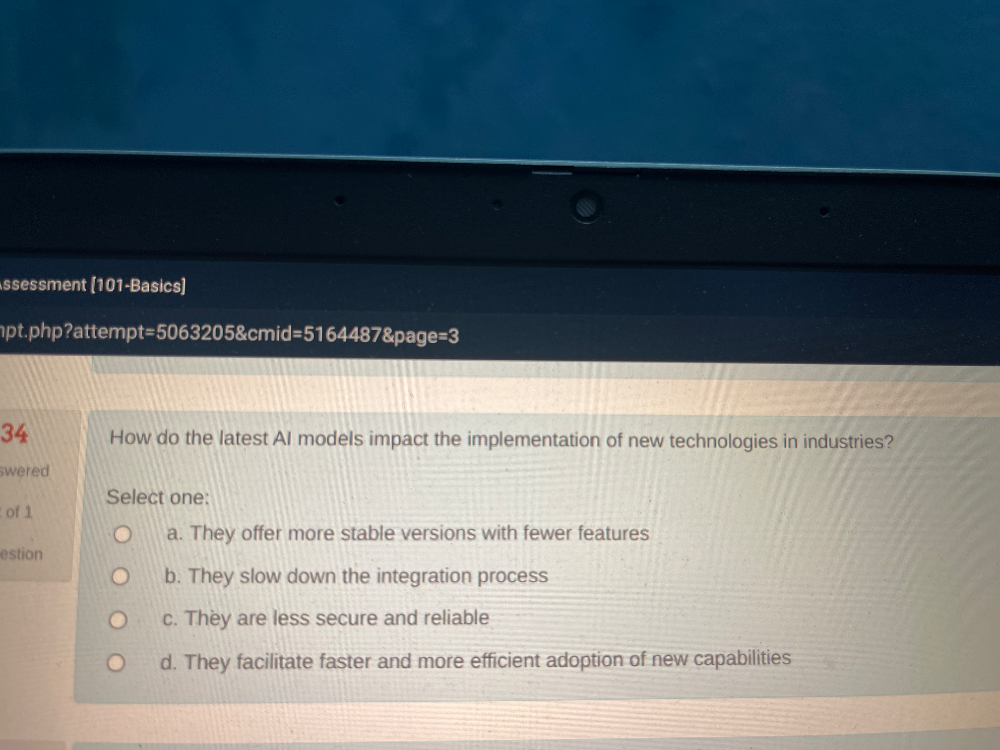 How do the latest Al models impact the | StudyX