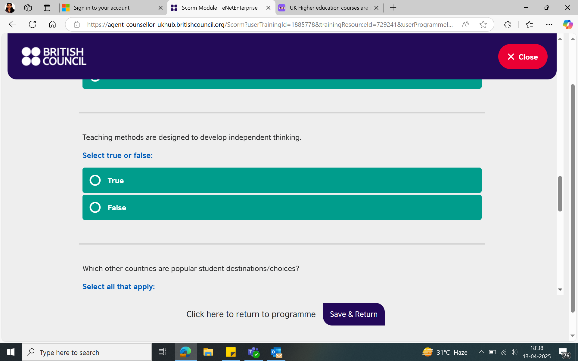 Teaching methods are designed to develop | StudyX