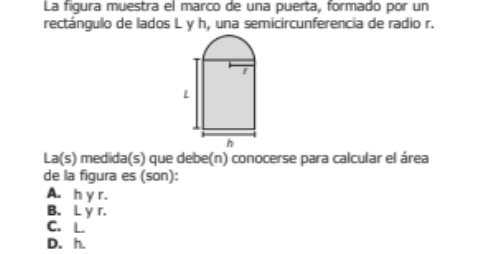 La figura muestra el marco de una puerta, | StudyX