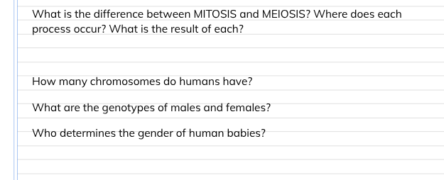 What is the difference between MITOSIS and | StudyX