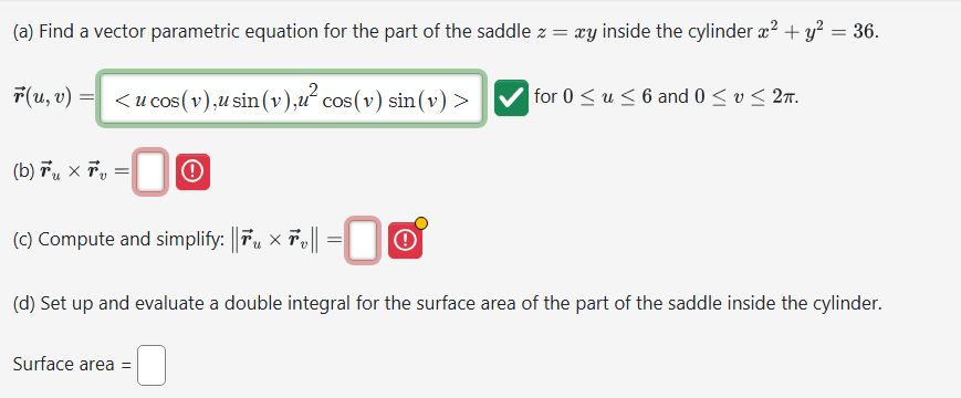 (a) Find a vector parametric equation for | StudyX