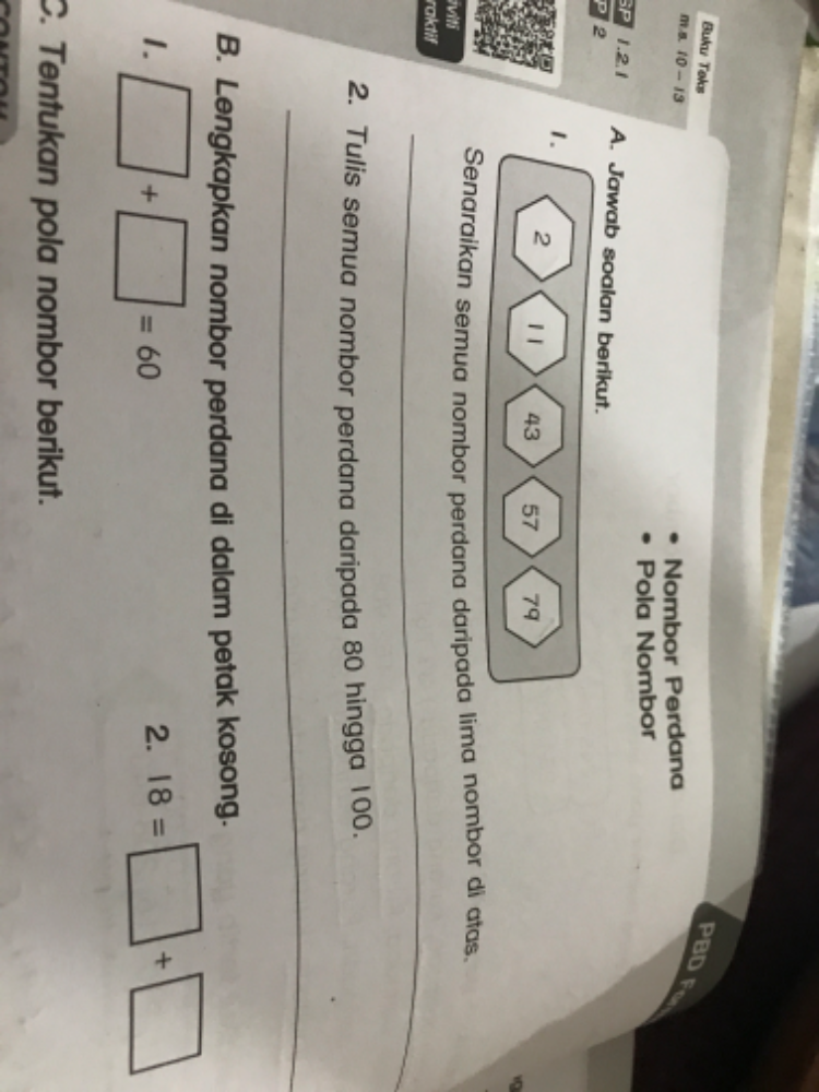A. Jawab soalan berikut. 1. Senaraikan | StudyX