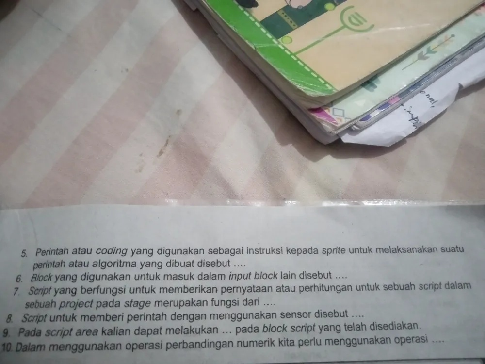 5. Perintah atau coding yang digunakan | StudyX