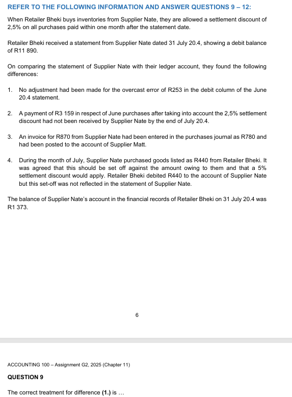 REFER TO THE FOLLOWING INFORMATION AND | StudyX