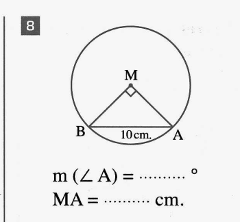 Circle Geometry Problem: Finding Angle A and | StudyX