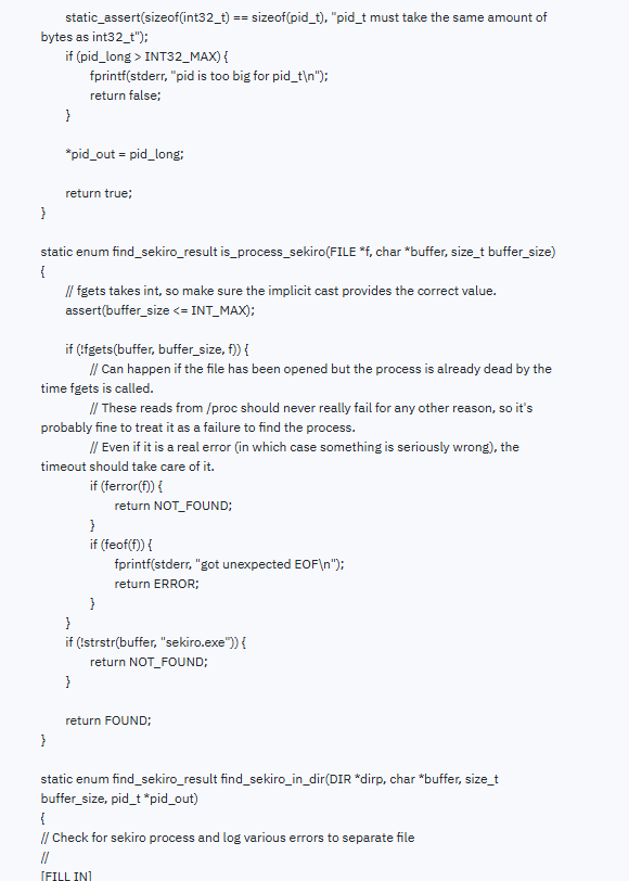 The final code file has a missing section | StudyX
