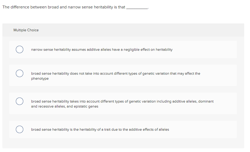 The difference between broad and narrow | StudyX