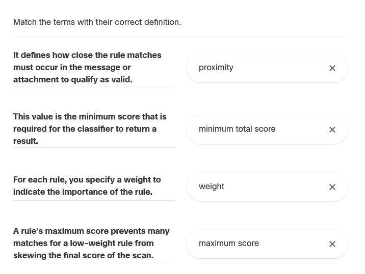 Match the terms with their correct | StudyX
